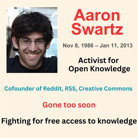 Achal Agrawal Phd On Linkedin Aaronswartz 12 Comments