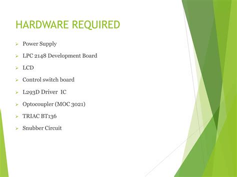 Arm Cortex Lpc 2148 Based Motor Speed Control PPTX