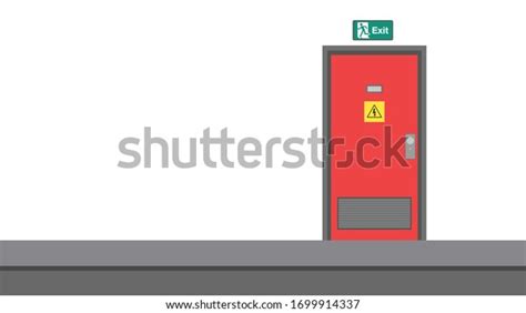 Exit Door Vector Free Space Text Stock Vector Royalty Free 1699914337 Shutterstock