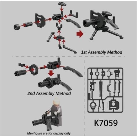 Jual Lego Weapon Gatling Gun Swat Army Lego Perang Shopee Indonesia