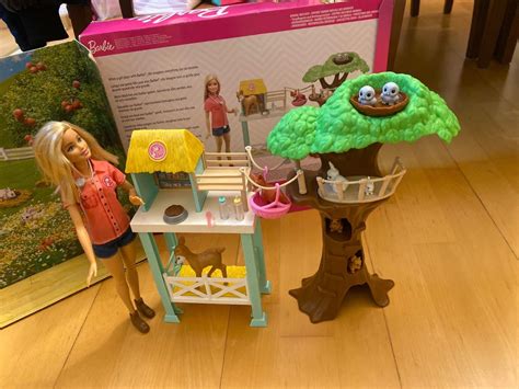 Barbie Wald Tierarzt Mit Verpackungen Gut Zugestand Gebraucht In
