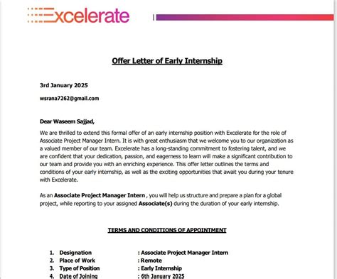 Waseem Sajjad Rana On Linkedin Excelerate Internship Projectmanagement Projectmanager 11