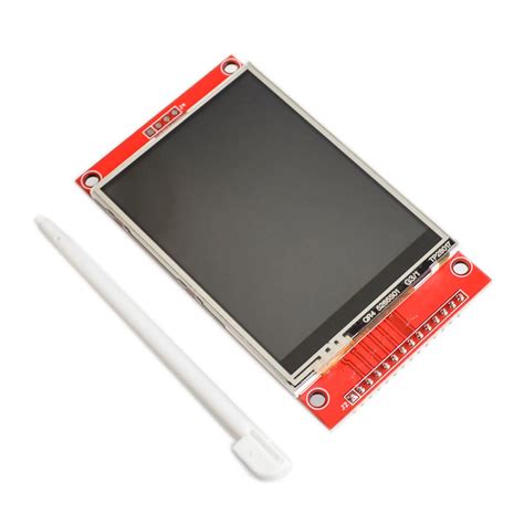 240x320 2 8 spi tft lcd touch panel serial port module with pcb
