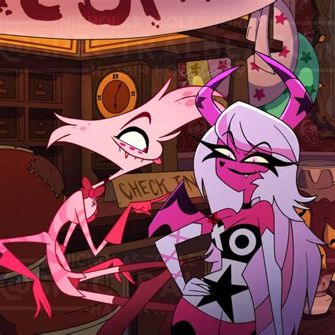 Angel Dust Meets Verosika Mayday By Shadeblade69 On Deviantart