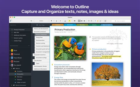 Outline 323011 For Mac 破解版 优秀记事本软件 Macsky苹果软件园