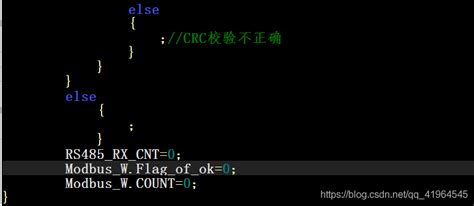 Stm32做从机之modbus Rtu接收stm32 Modbus Rtu Csdn博客