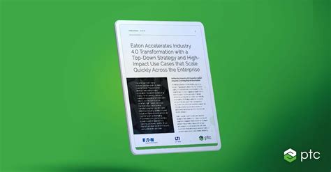 Thingworx A Ptc Technology On Linkedin Ptc Factory Insights Accelerate Eaton Industry 40 Ptc