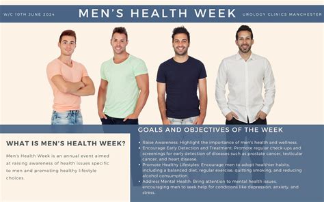 Mens Health Week 2024 Urology Clinics Manchester
