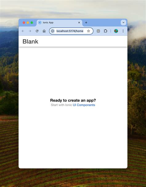 full stack development with ionic and nitric