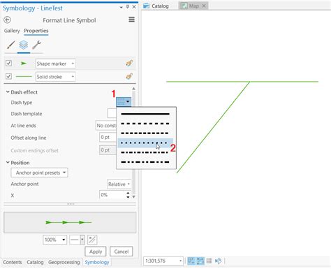 Symbology Making Directional Arrow Line Symbol In ArcGIS Pro Geographic Information Systems