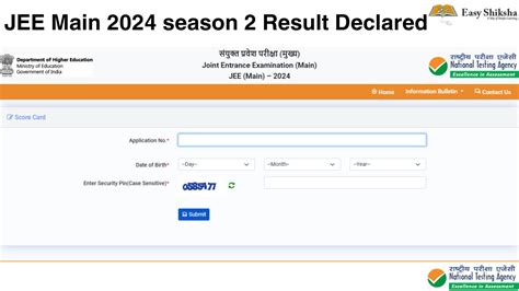Jee Main 2024 Session 2 Results Declared Check Your Scores Now On
