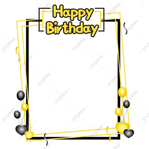 Birthday Frame Png