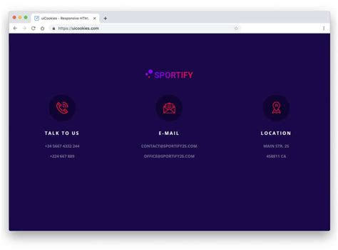 Best Free Bootstrap Footer Examples UiCookies