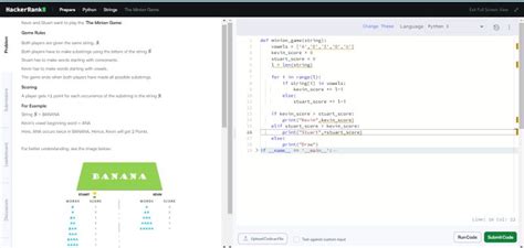 kusuma sri p on linkedin python hackerrank stringmanipulation codingjourney problemsolving…
