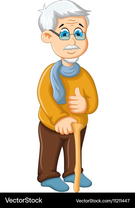 Old Man Cartoon