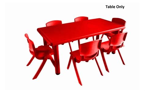 plastic bs 115 rectangle table without chairs at ₹ 4490 in chennai id