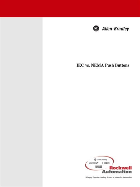 PDF IEC Vs NEMA Push Buttons DOKUMEN TIPS
