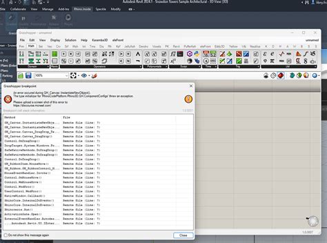 Code Editor Not Opening In Rhinoinsiderevit Rhino 8 Revit Mcneel Forum