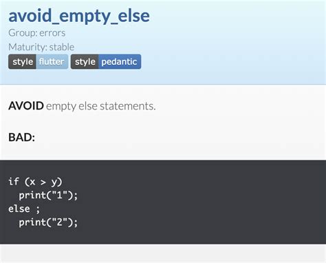 consider using pedantic as a baseline for linting · issue 459 · dart