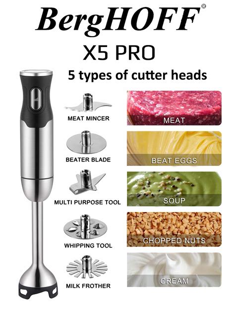 X5 Pro Food Processor Berghoff Cookware Gb