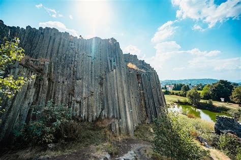 Premium Photo Polygonal Structures Of Basalt Columns Natural Monument