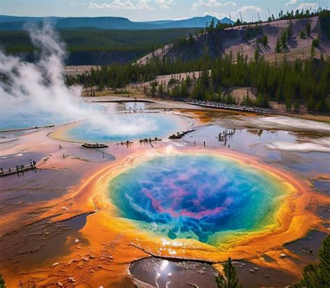 Quick Facts The Grand Prismatic Spring A Kaleidoscope Of Colors