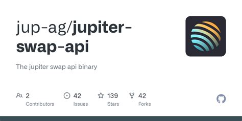 Github Jup Ag Jupiter Swap Api The Jupiter Swap Api Binary