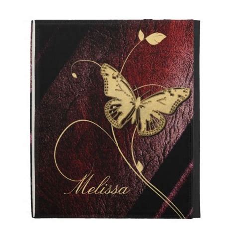 Dear Butterfly Ipad Case Leather Ipad Case Ipad Case Personalize Bag