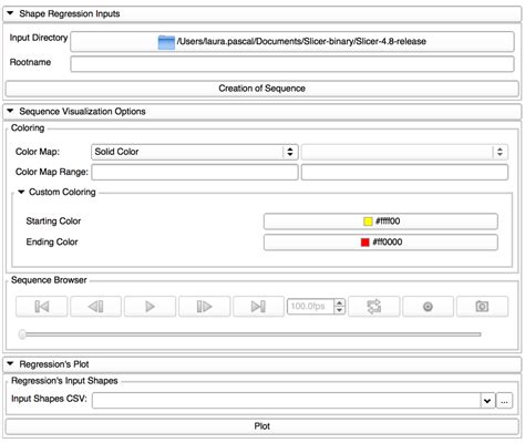Documentationnightlyextensionsshaperegressionextension Slicer Wiki