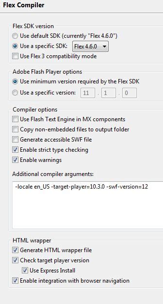 Flex4 Target Flash 103 With Flex 46 Stack Overflow