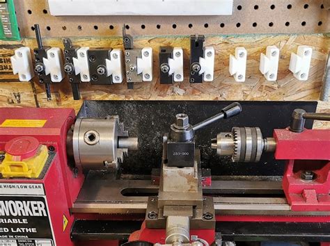 Mini Lathe Quick Change Tool Holder Wall Mount by InducedRug | Download free STL model ...