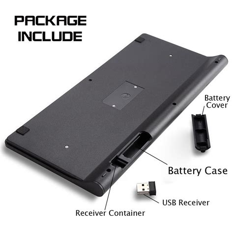 Wireless Keyboard Mouse Combo Set Keyboard 24g Re Vicedeal
