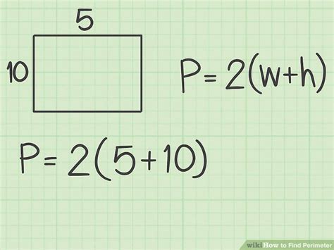 Ways To Find Perimeter Wikihow