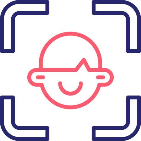 Face Detection Generic Outline Color Icon