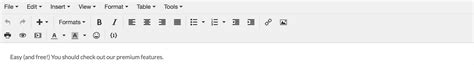 Tinymce Editor