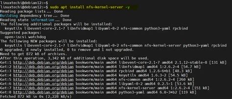 How To Install Nfs Server On Debian 12 Step By Step