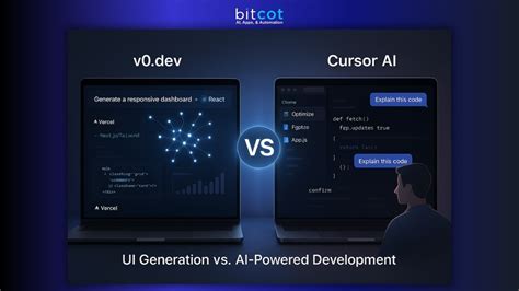 V0dev Vs Cursor Ai Full Comparison Use Cases And Best Choice