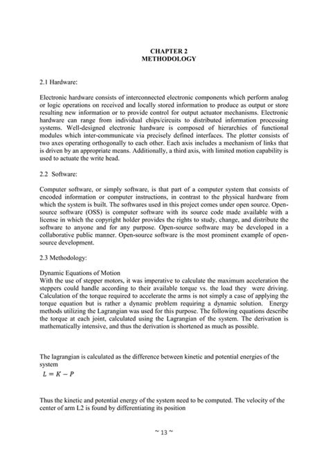 Design And Fabrication Of Electronic Pen Plotter Pdf