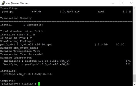 Install Proftpd In Centos 6 Quick And Easy Guide Copahost