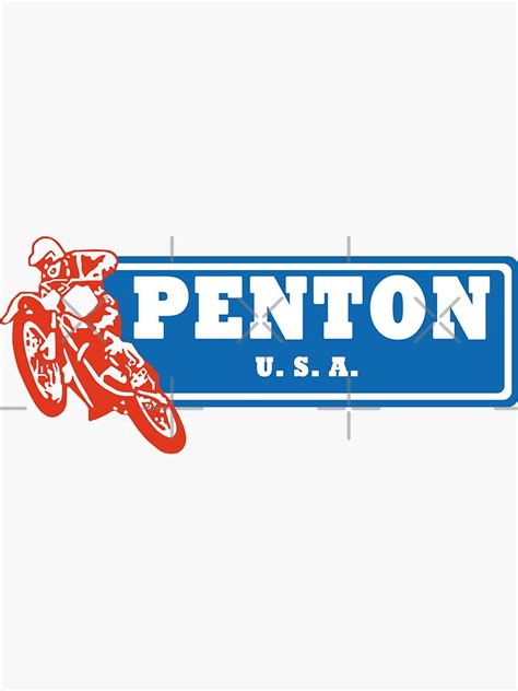Penton Usa Shirt Sticker Decal Mask Sticker For Sale By Thescrambler Redbubble