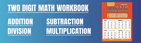 Basic Math Workbook For Adults: two digit math problems, addition, subtraction, multiplication ...