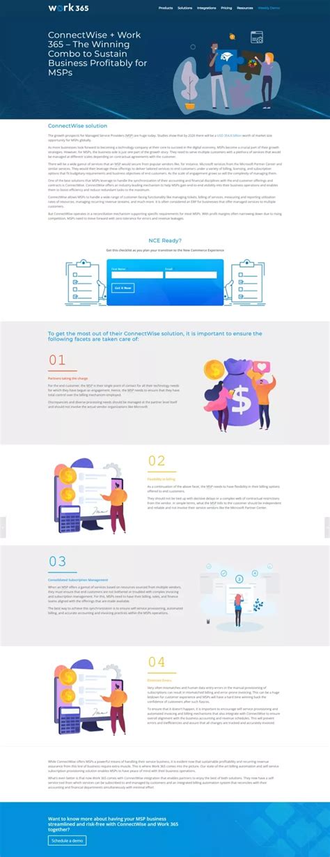 Ppt Connectwise Work 365 The Winning Combo To Sustain Business Profitably For Msps