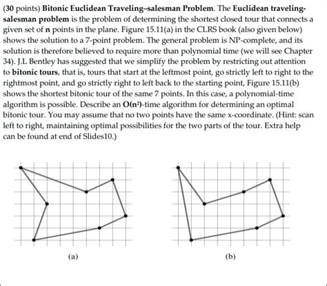 Solved Please Clearly If Do You It By Hand Thank You So Much 30 Points Bitonic Euclidean