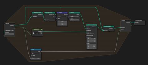 Geometry Nodes Randomizing Z Position For Stacked Rows In Repeat Zone Blender Stack Exchange