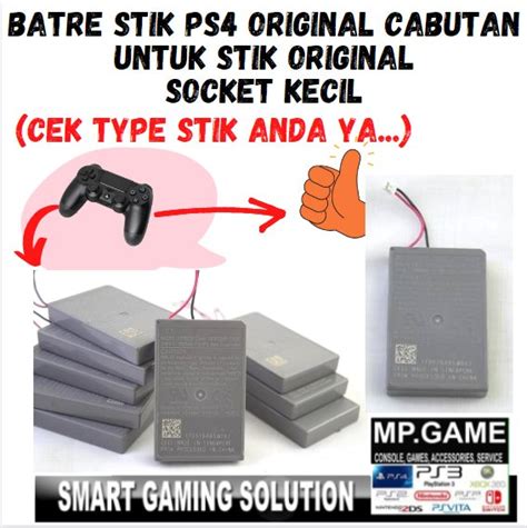 Jual Batre Batrai Battery Stick Stik Ps Original Cabutan Abu Soket