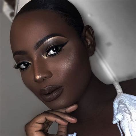 Marvelous Makeup Looks On Dark Skin Essence Colors For Dark Skin Lipstick For Dark Skin