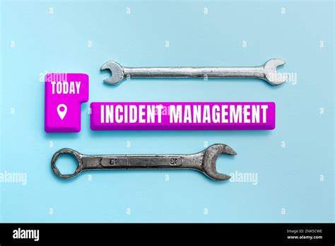 Handwriting Text Incident Management Business Showcase Process To Return Service To Normal