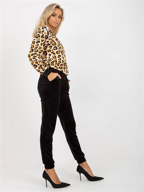 Ежедневен комплект от две части в леопардов принт Trendo Bg