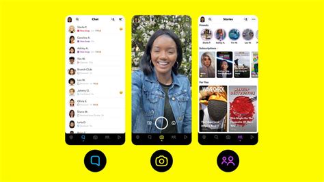 Snapchat Unveils A New 3 Tab Interface Ditches 5 Tab Menu Know More