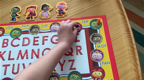Super Why Abc Letter Game Youtube